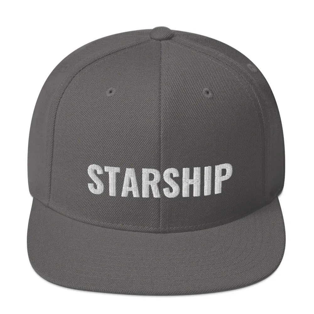 SpaceX Snapback Starship Rocket Hat Cap - Astro Gear Store – AstroGear